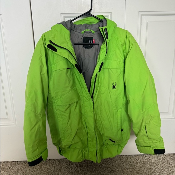 Spyder | Jackets & Coats | Spyder Kids Neon Green Coat | Poshmark